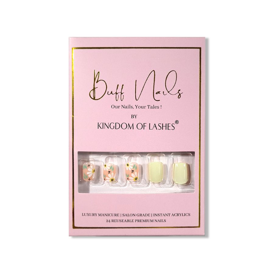 Kingdom of lashes - Buff Nails Press on Nails 15 – kingdomoflashes