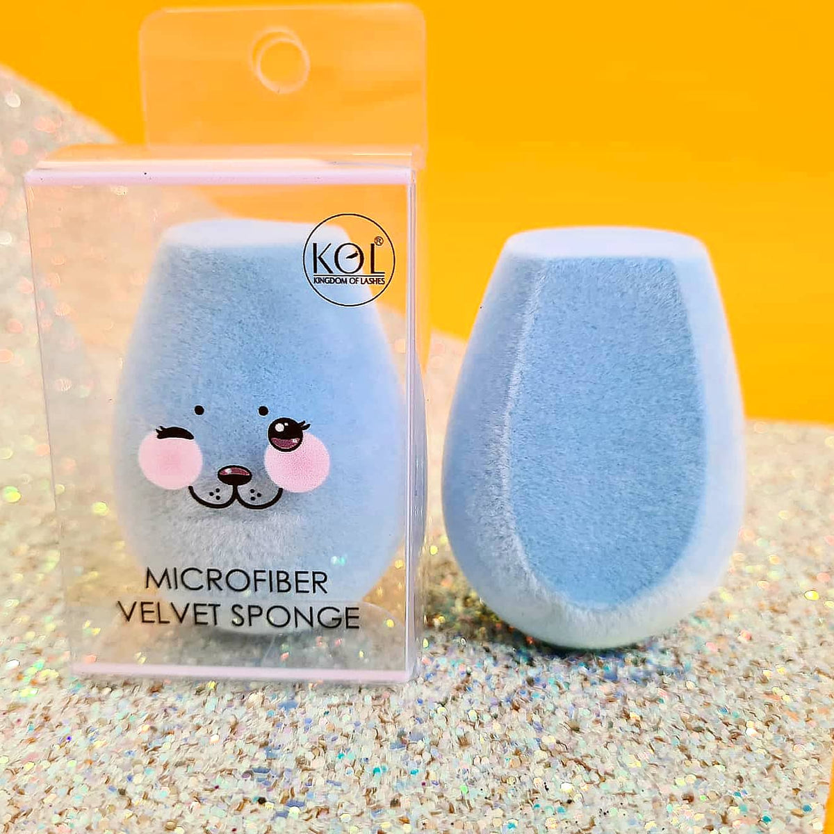 Microfiber Blending Beauty Sponge - Kingdom of Lashes – kingdomoflashes